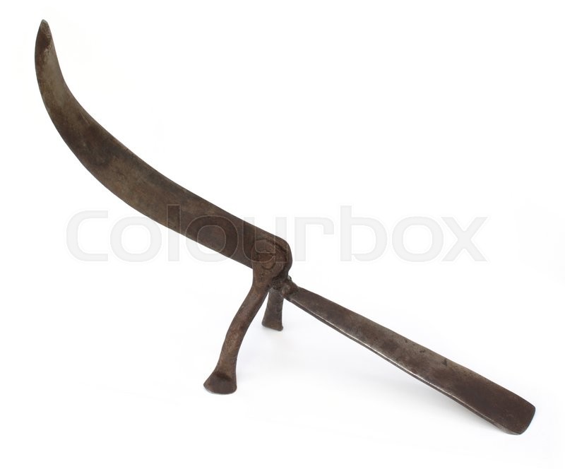 A unique cutting instrument Boti of ... | Stock image | Colourbox