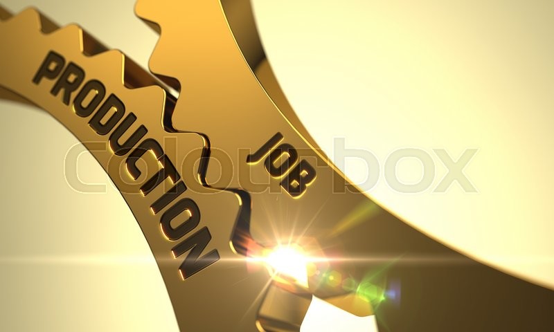Job Production on the Mechanism of ... | Stock image | Colourbox