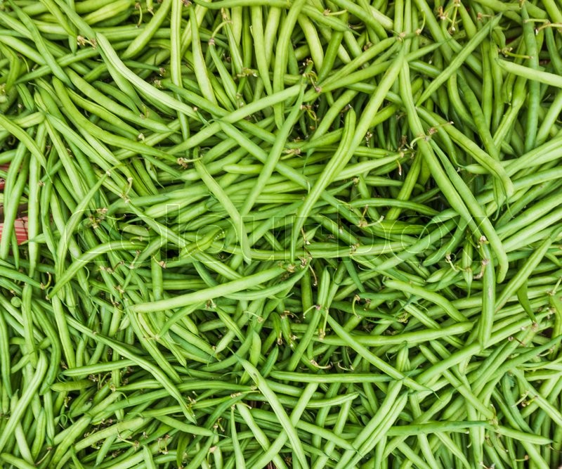Green Beans Background | Stock image | Colourbox