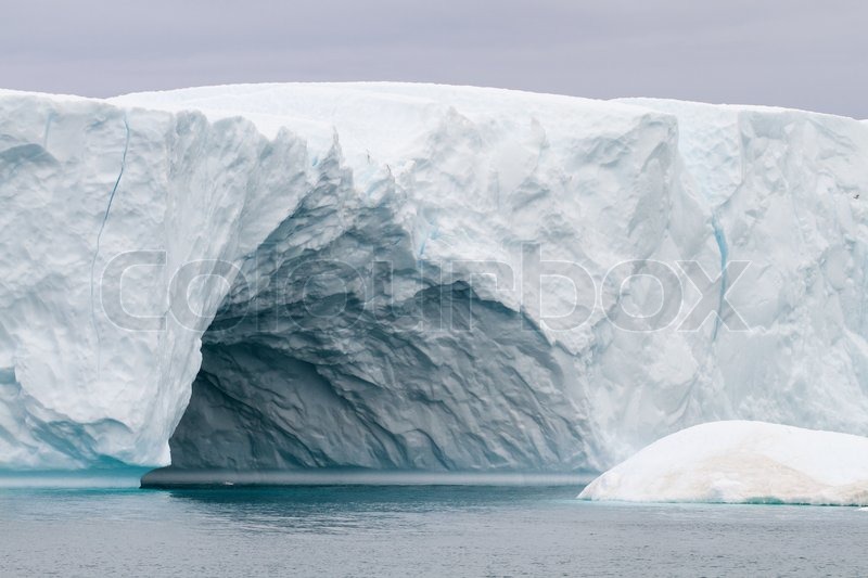 Iceberg in the famous icefjord beside ... | Stock image | Colourbox