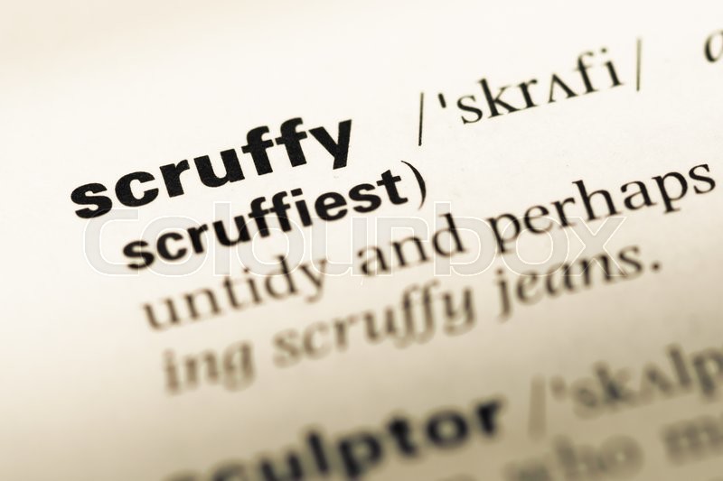 Close up of old English dictionary page ... | Stock image | Colourbox