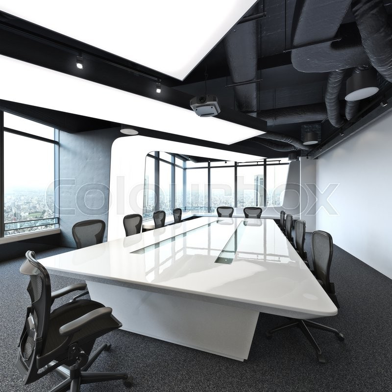 Modern Executive Conference Room