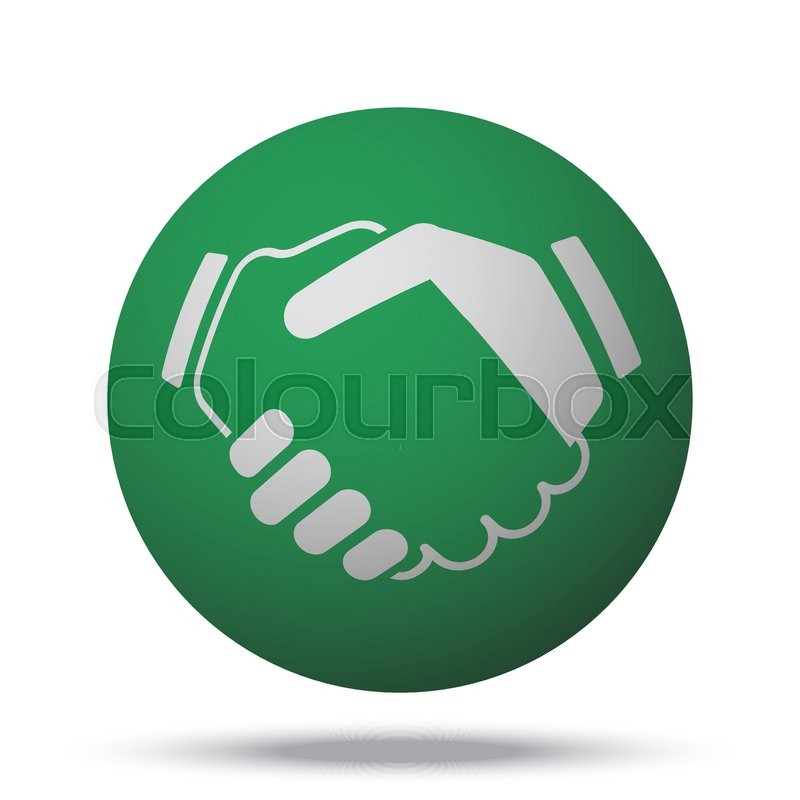 Handshake Icon Green