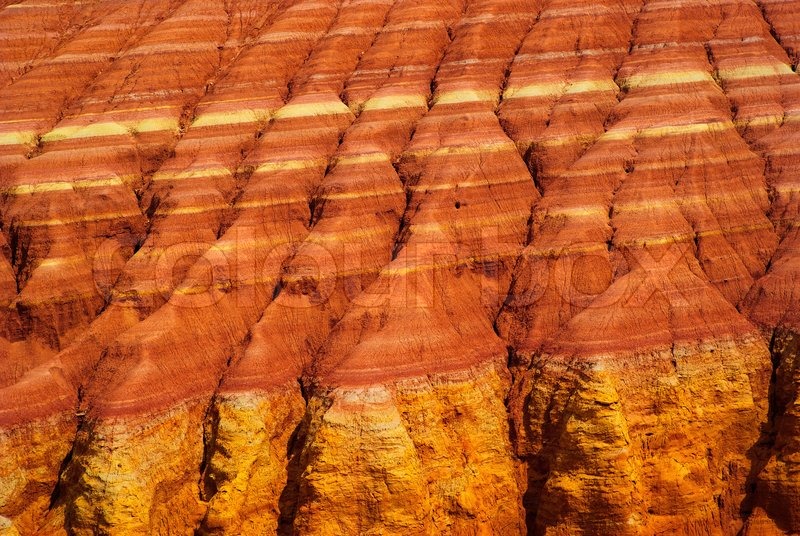 Texture of wall of the canyon | Stock image | Colourbox