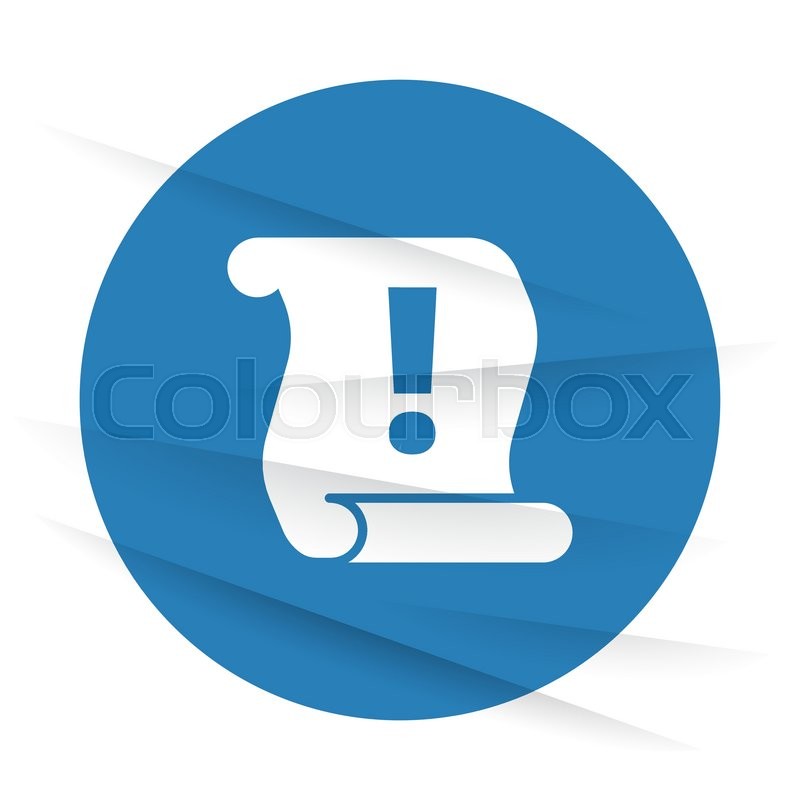 White Important Information icon label ... | Stock vector | Colourbox