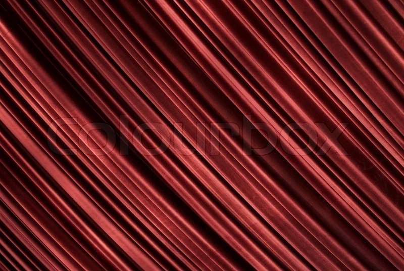 Diagonal Textur der rote Vorhang | Stock Bild | Colourbox