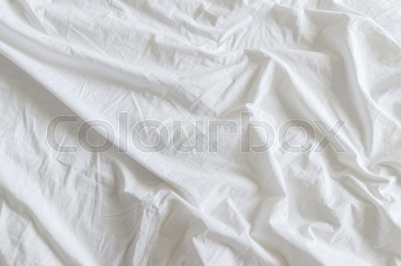 Wrinkled canvas cloth texture ... | Stock image | Colourbox