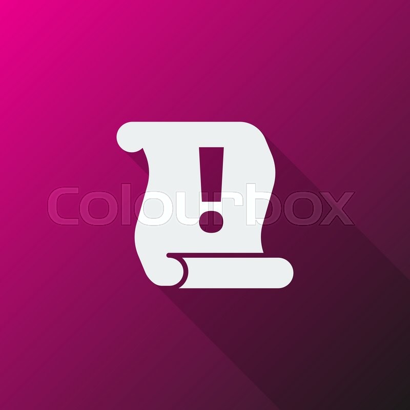White Important Information icon on ... | Stock vector | Colourbox