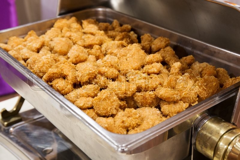 Deep Fried Spicy Fish Cake on the tray | Stock Photo | Colourbox
