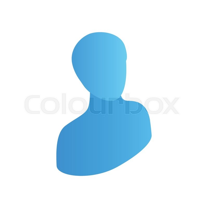 Avatar isometric 3d icon isolated on ... | Stock vector | Colourbox