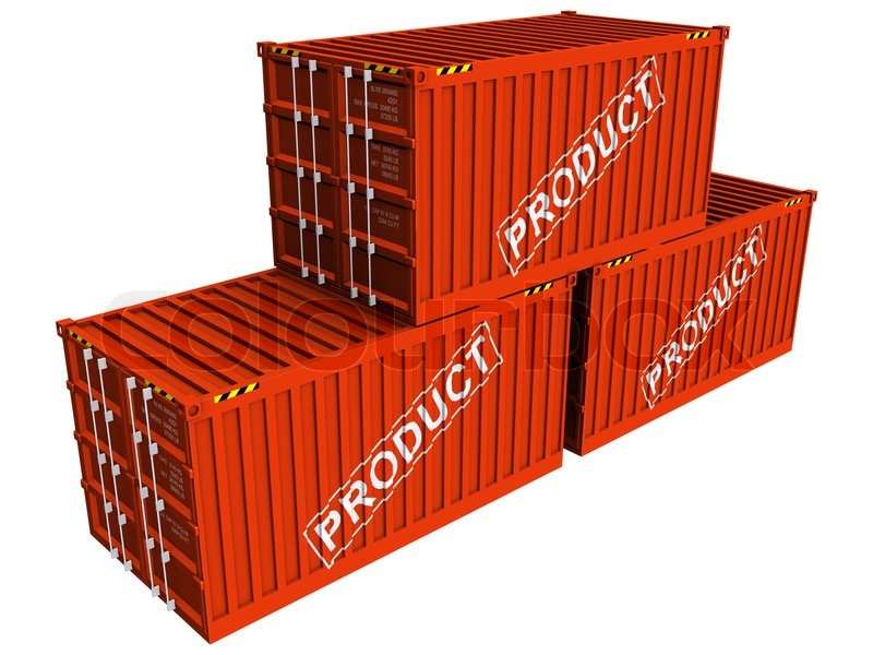 Cargo -Container | Stock Bild | Colourbox