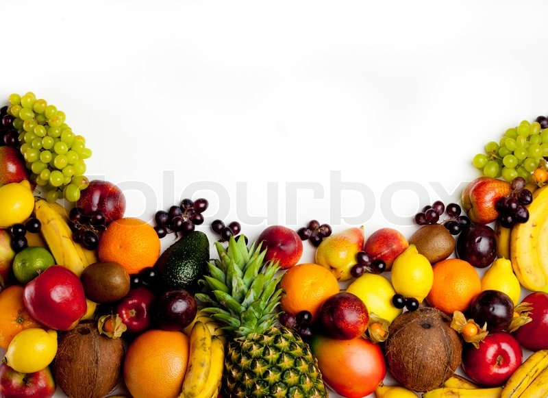 Fruit frame | Stock image | Colourbox
