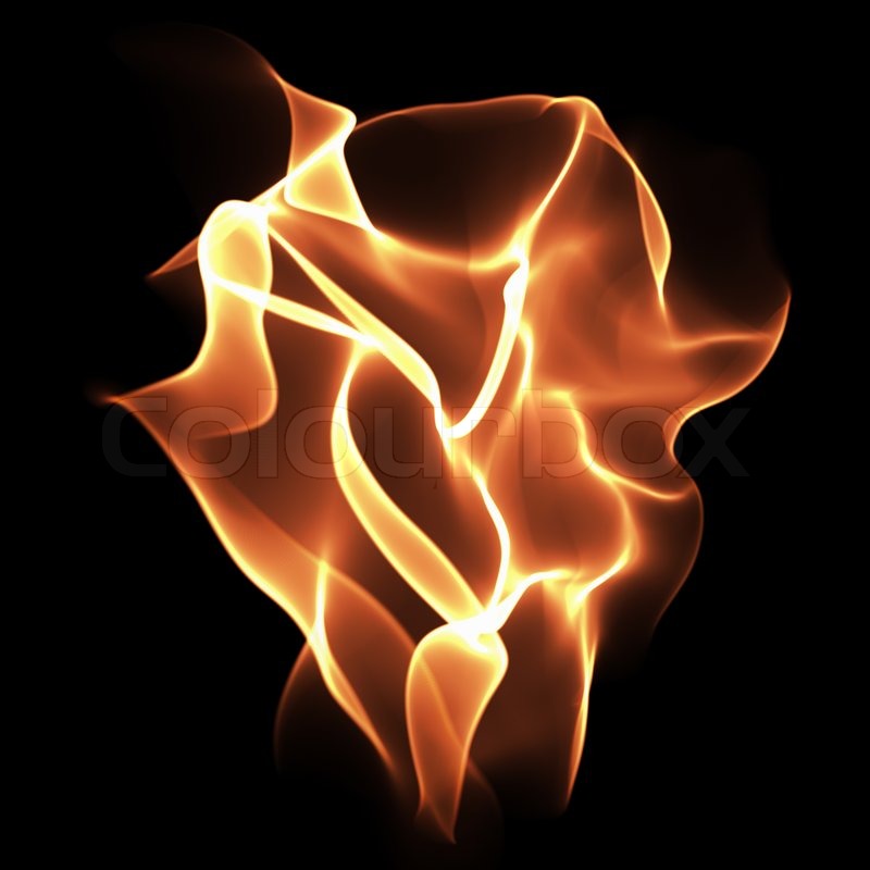 Flamy background | Stock image | Colourbox