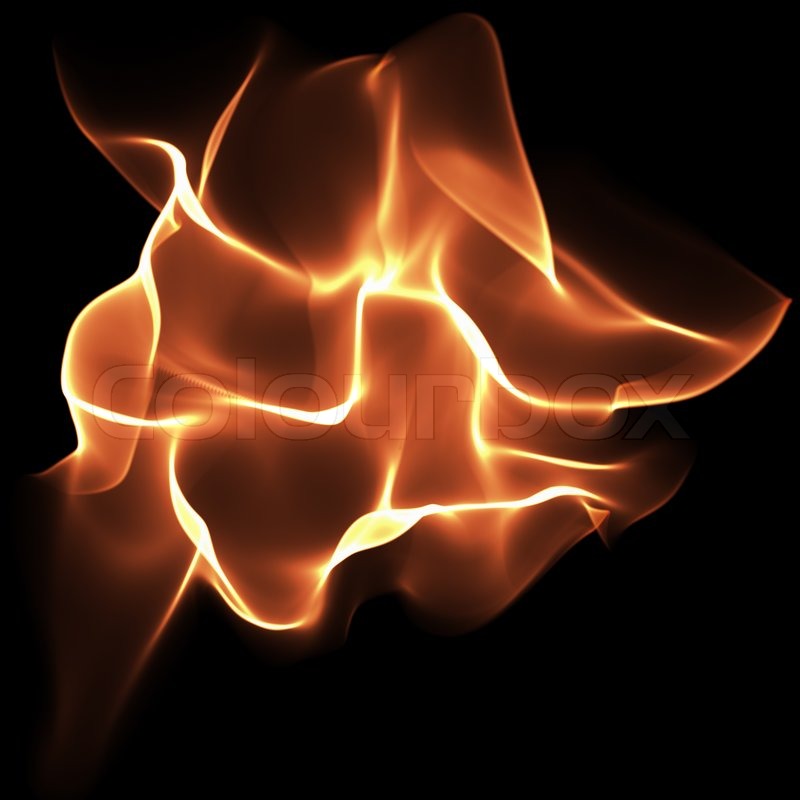 Hi res flamy background | Stock image | Colourbox