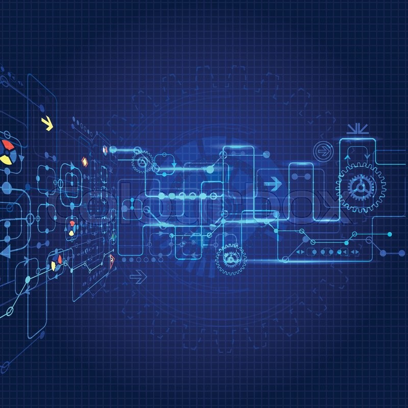 Abstract engineering future technology ... | Stock vector | Colourbox Abstract engineering future technology ... | Stock vector | Colourbox