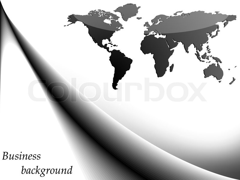Business background 2 with world map ... | Stock vector | Colourbox