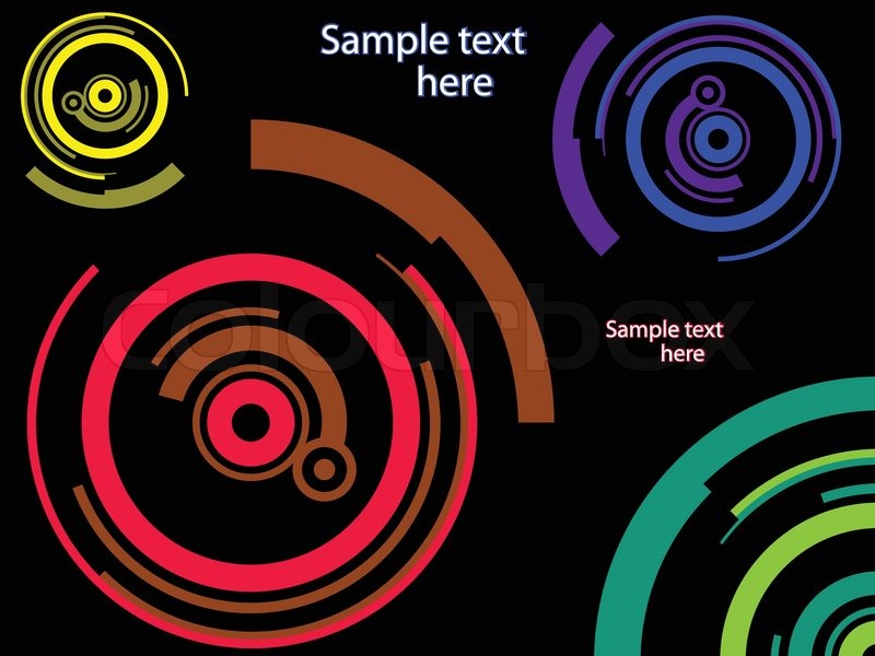 Technology abstract pattern, vector ... | Stock vector | Colourbox