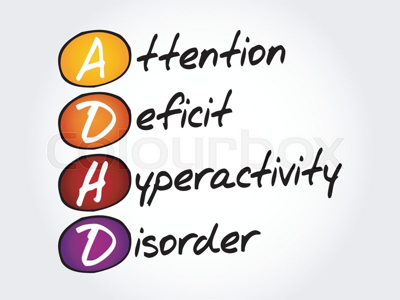 Attention Deficit Hyperactivity Disorder Clipart