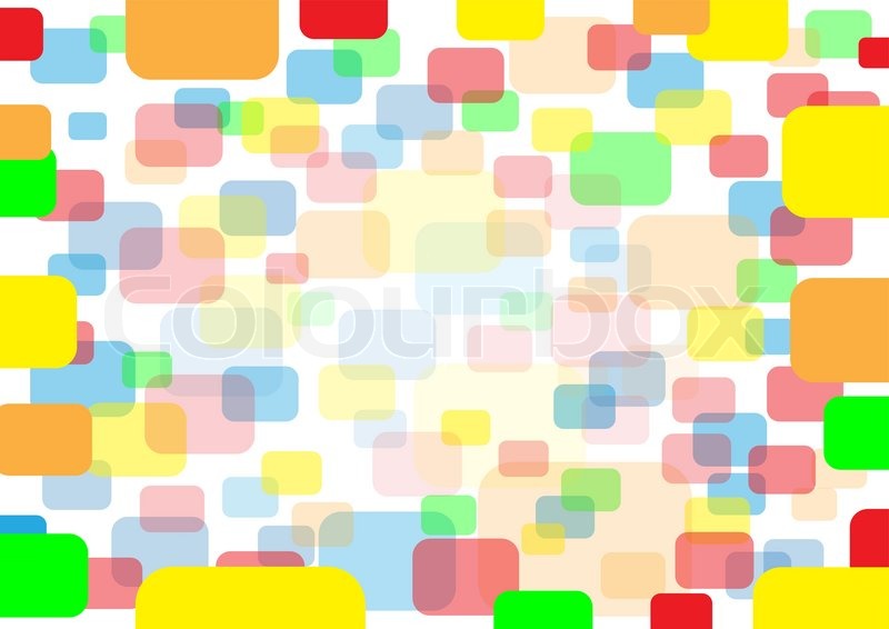 The rounded rectangular eps10 color ... | Stock vector | Colourbox