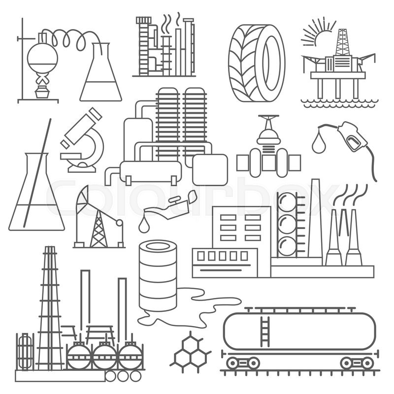 Chemical Industry Icon