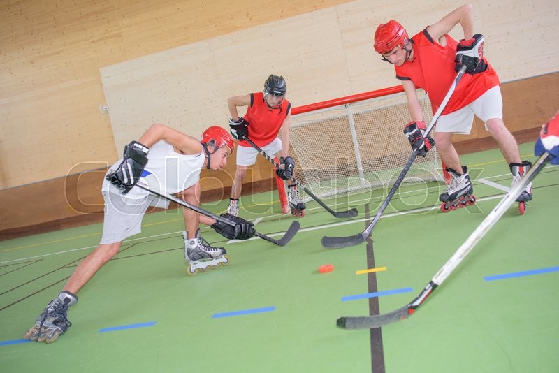 Hockey game | Stock image | Colourbox