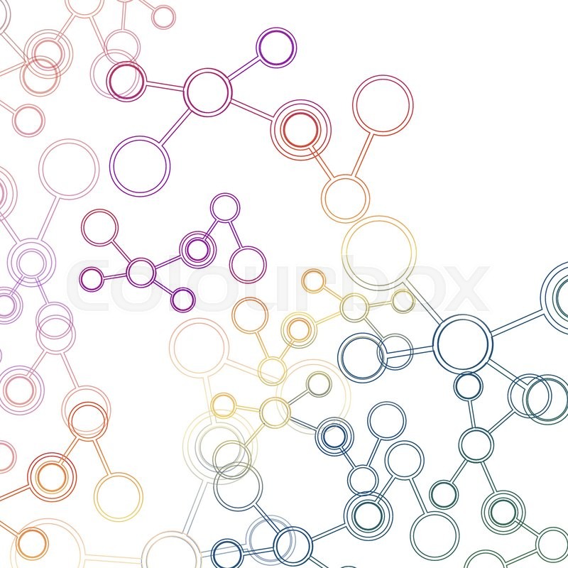 Vector Abstract Background With Stock Vector Colourbox