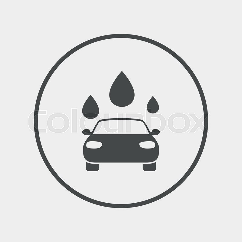 Car Water Service Logo