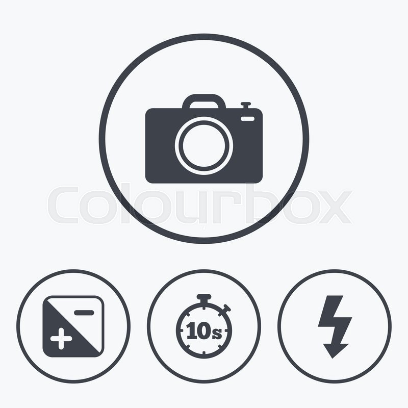 Camera Flash Light Icon