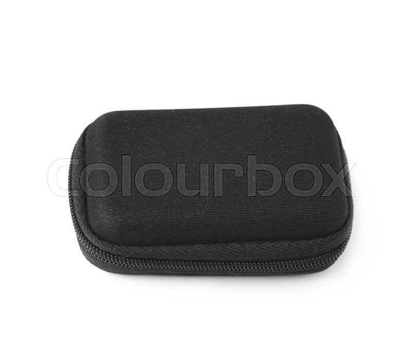 Black small rectangular protection case ... | Stock image | Colourbox