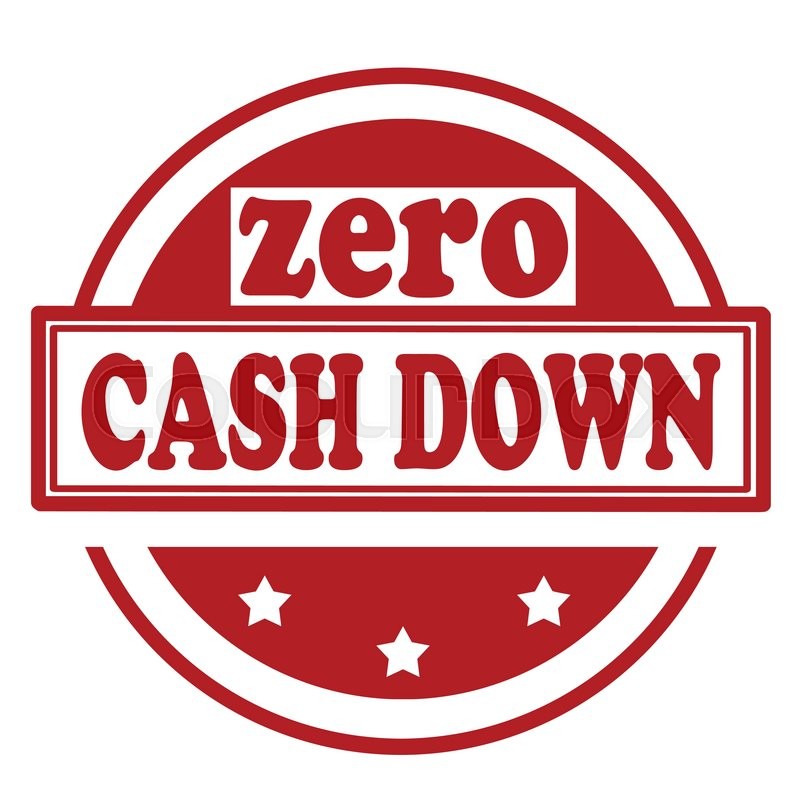 Red stamp with text Zero Cash ... | Stock vector | Colourbox