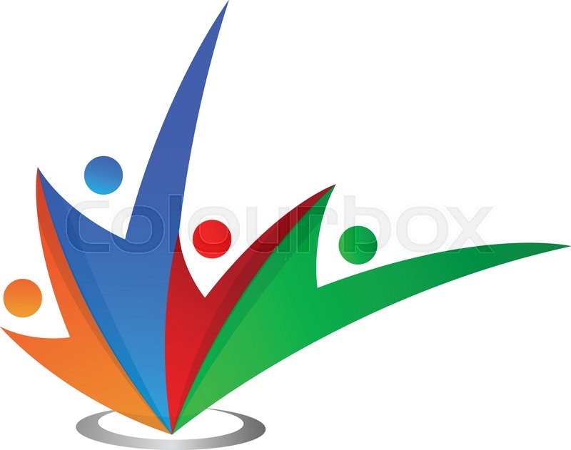 Vector Design of Abstract Family ... | Stock vector | Colourbox