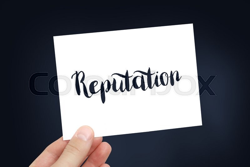 Reputation concept | Stock Photo | Colourbox
