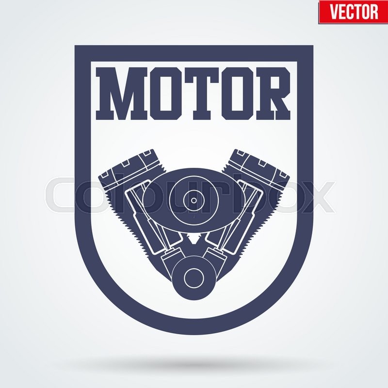 Vintage Motor Service Signs and Label ... | Stock vector | Colourbox