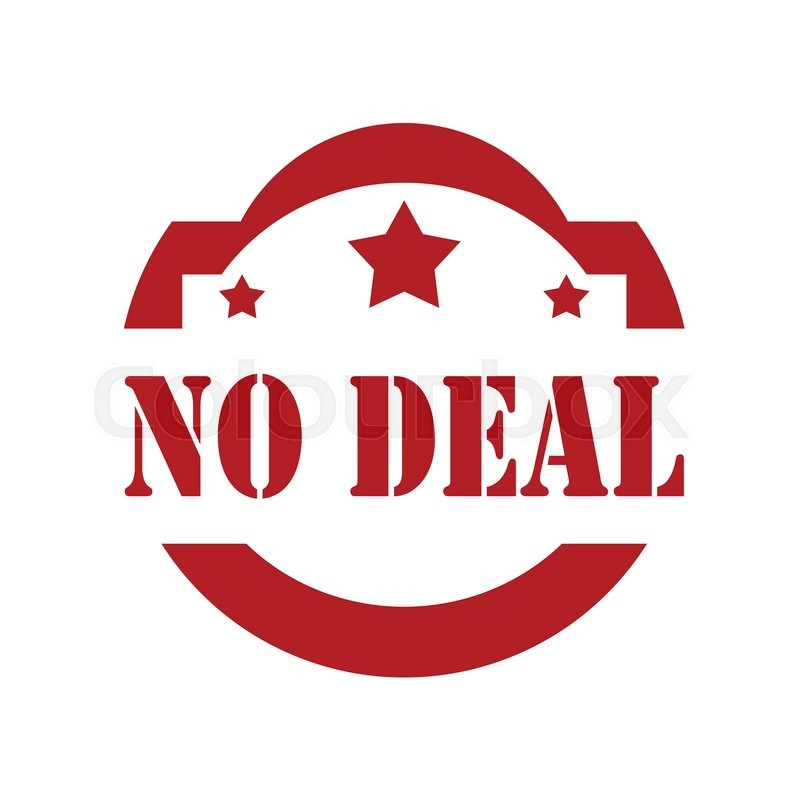 Red stamp with text No Deal,vector ... | Stock vector | Colourbox