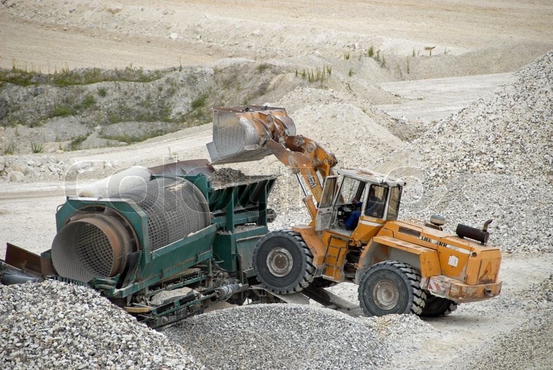 Limestone Quarry | Stock image | Colourbox