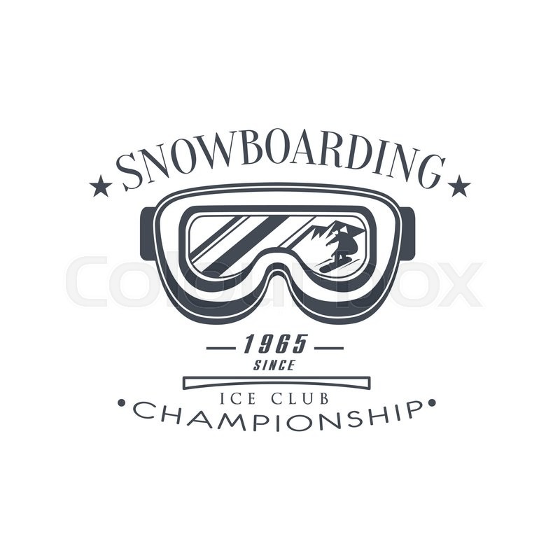 Ice Club Championship Emblem Classic ... | Stock vector | Colourbox