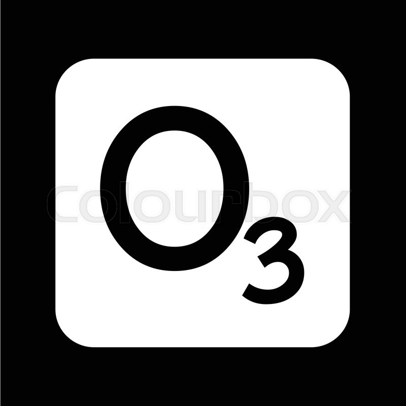 Ozone icon illustration design | Stock vector | Colourbox