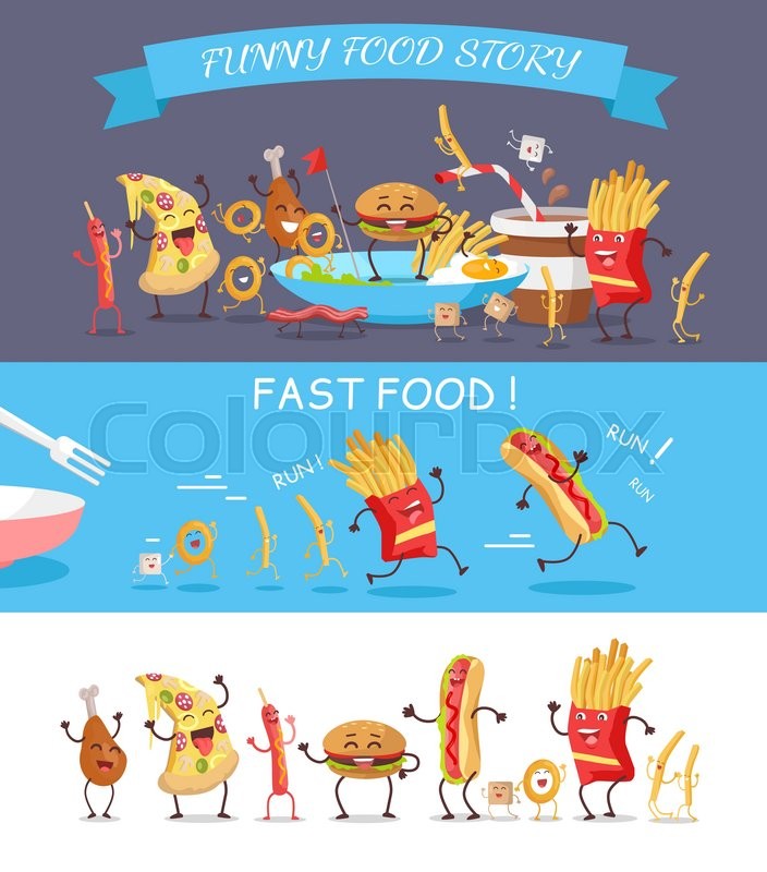 Funny Fast Food Cartoons