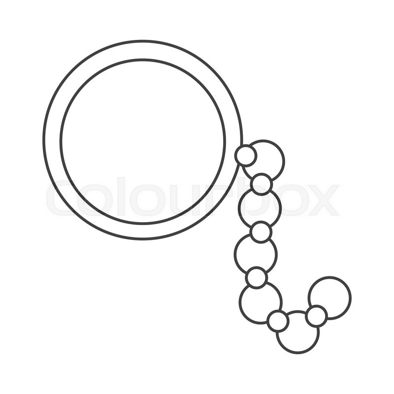 Monocle Chain Drawing