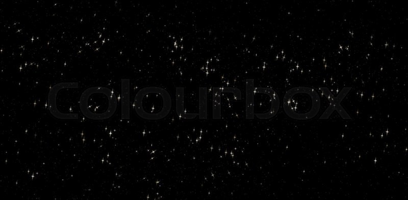 Flying through stars. 4k motion ... | Stock video | Colourbox