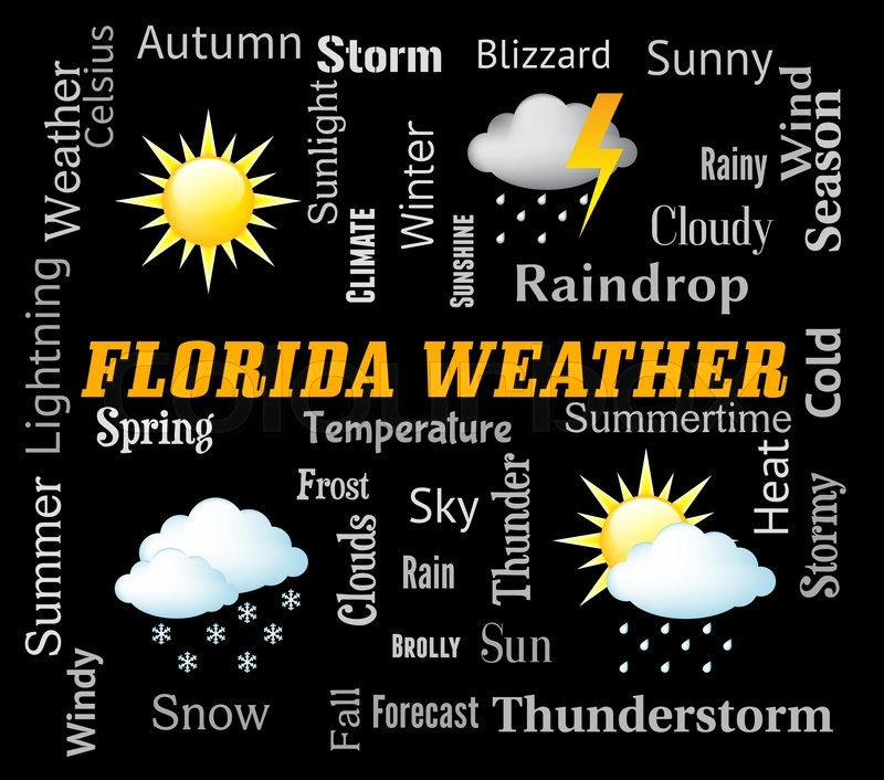 Florida Weather Representing ... | Stock image | Colourbox