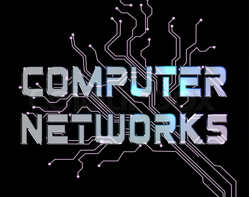 Computer Networks Shows Global ... | Stock image | Colourbox