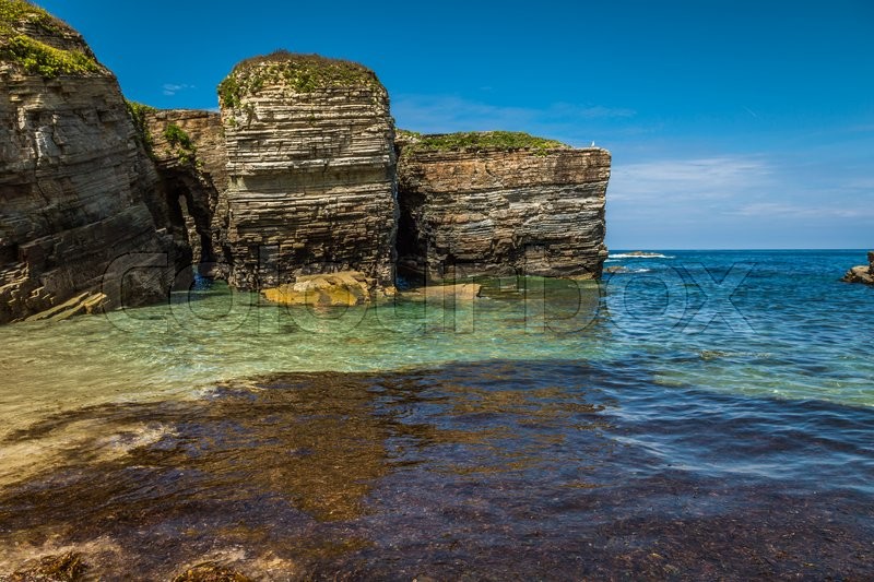 Rocky coast of Spain. Galicia | Stock image | Colourbox