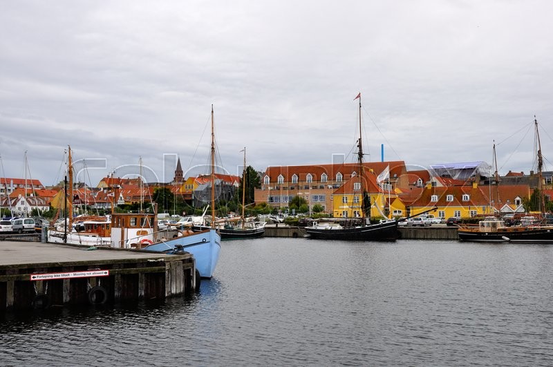 Holbæk havn | Stock foto | Colourbox