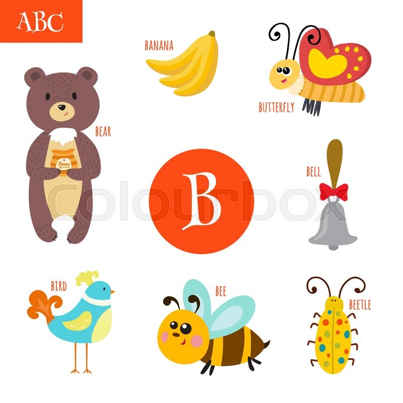 Animated Alphabet B
