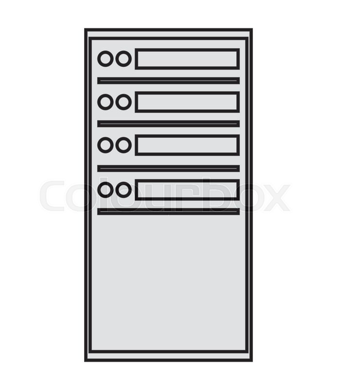 Server Rack Icon Transparent