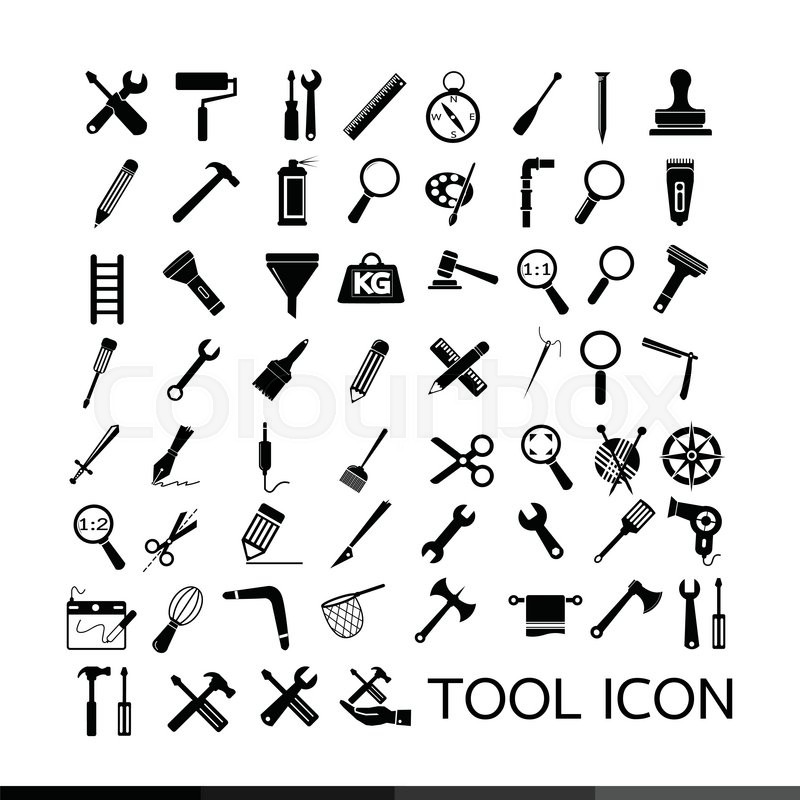 Tool icon illustration design | Stock vector | Colourbox