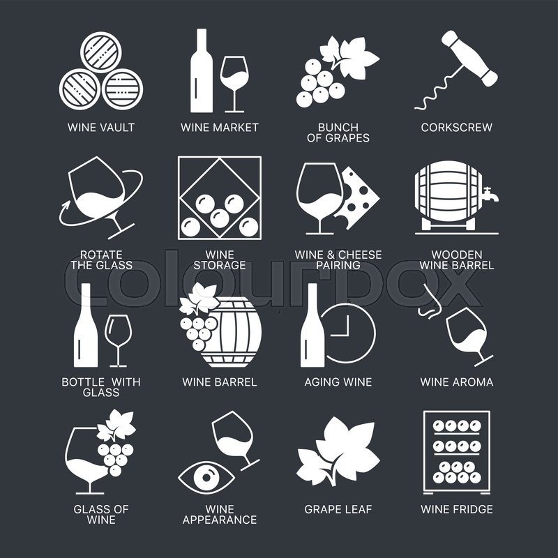 Wine Wall Of Game Icons