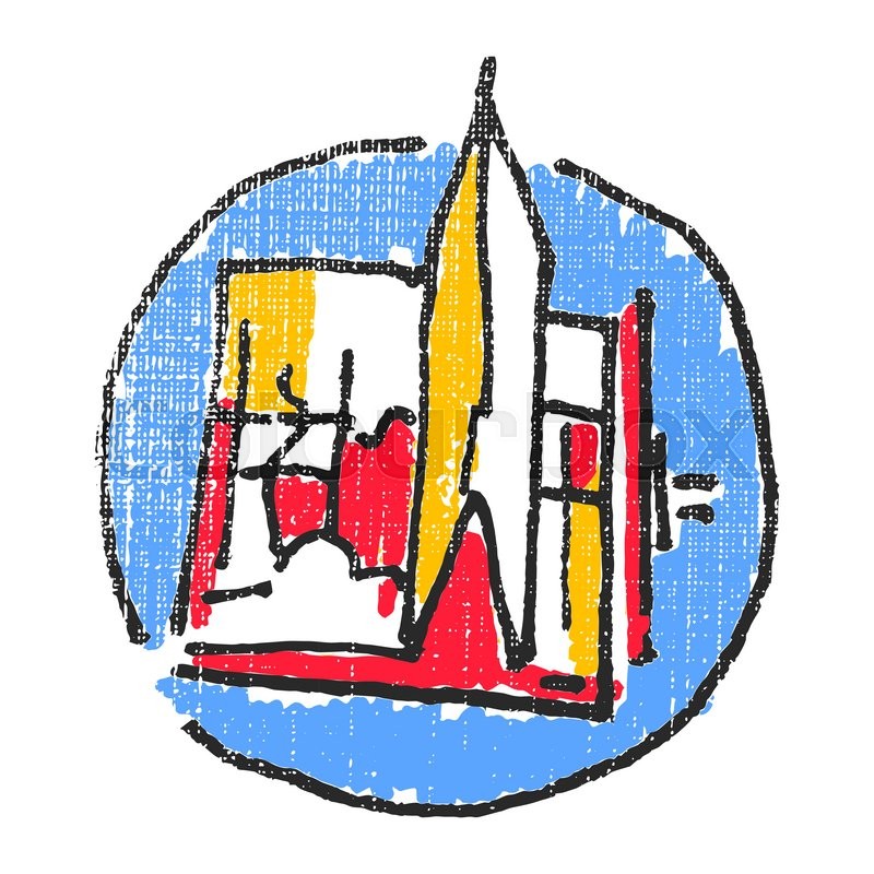 Cartography emblem. Textured stamp. ... | Stock vector | Colourbox