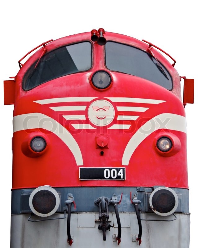 Indian Electric Train Front View